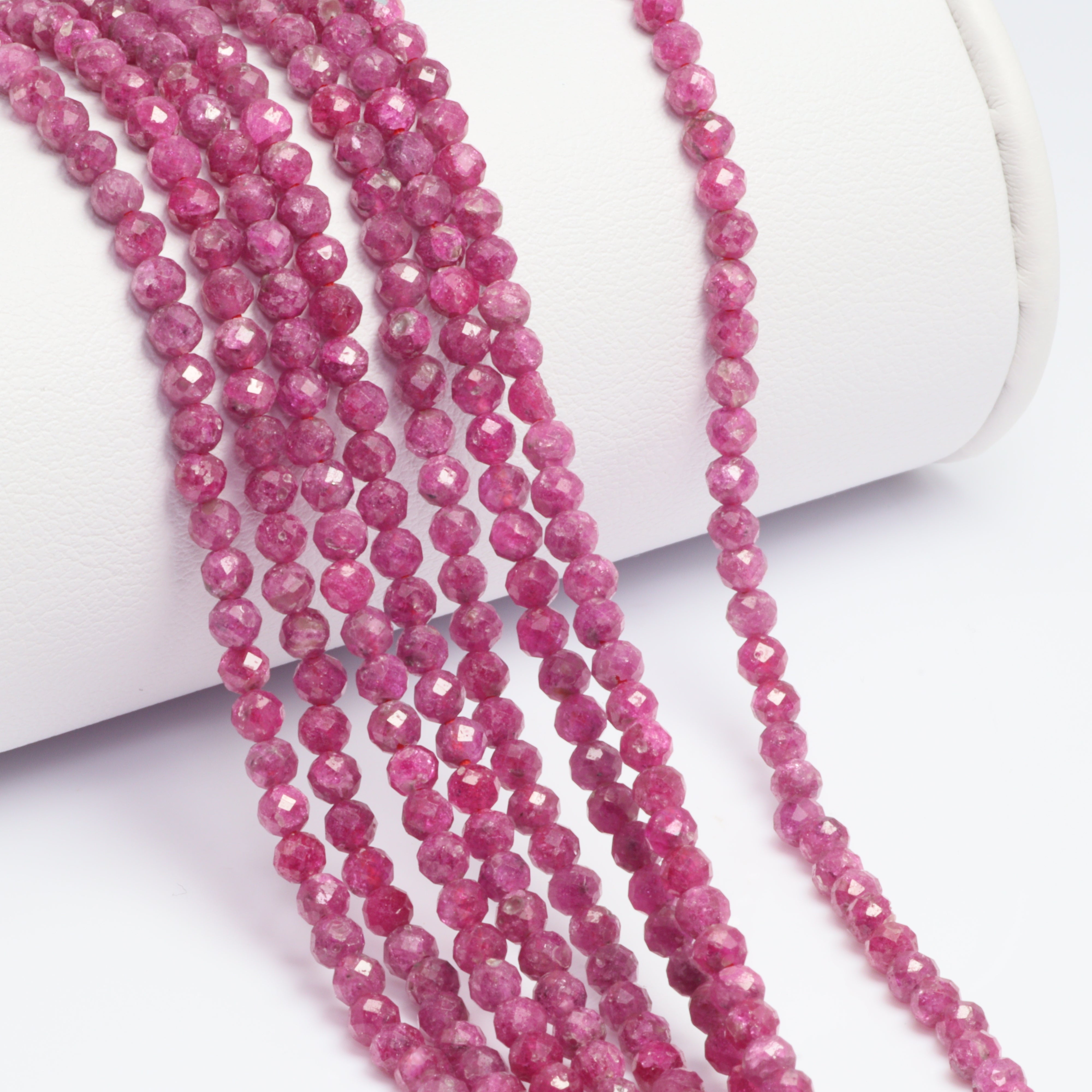 Red Ruby 3mm Faceted Round 2783 – Shivam Imports